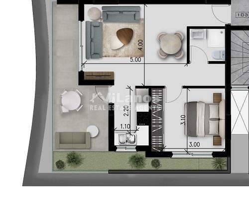 (For Sale) Residential Apartment || Limassol/Limassol - 50 Sq.m, 1...